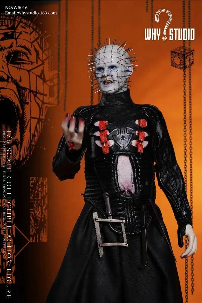 Восставший из ада пинхед фигурка, WHY STUDIO WS016, 1/6 Hellraiser Pinhead