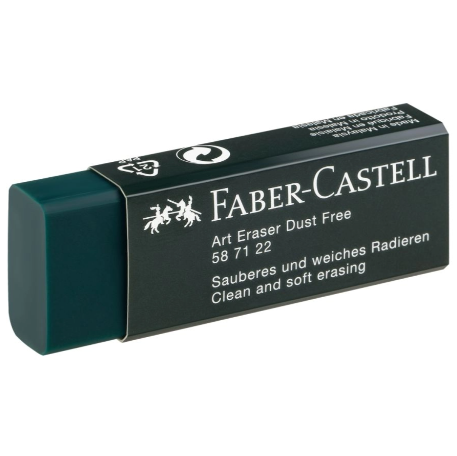 Ластик DUST-FREE 45х22х13мм прямоуг. винил манжета