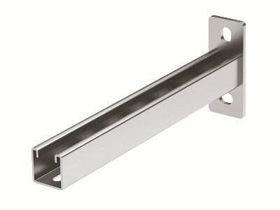 Кронштейн DKC одиночный 41х41 мм, основание 200 мм