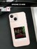 Чехол на Apple iPhone 13 mini / Айфон 13 мини с принтом Осенний палароид красный
