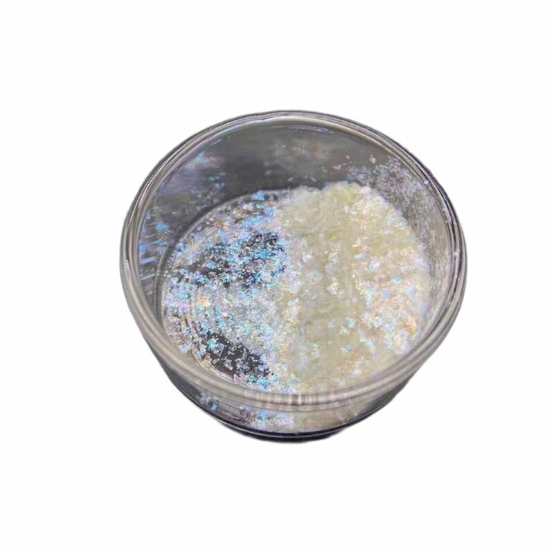 1 флакон перламутровой пудры dreamy glass powder snowflake-Glass magic Blue