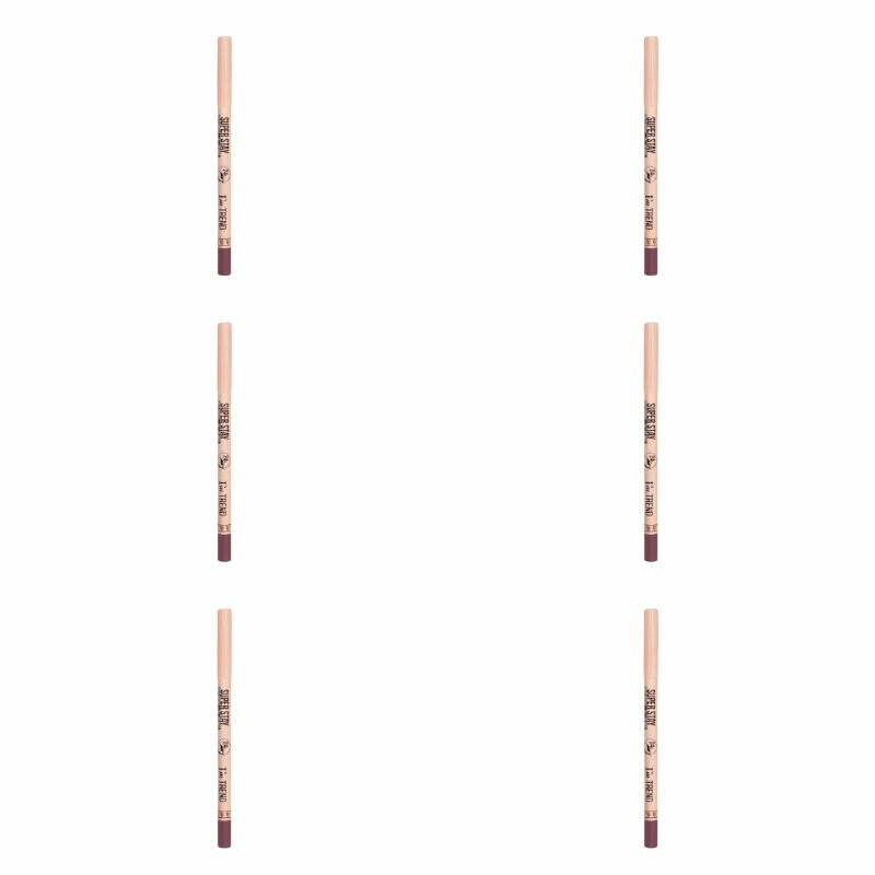 TF Cosmetics I'm TREND карандаш для губ, гелевый, super stay, тон 007, мокко, 6 штук