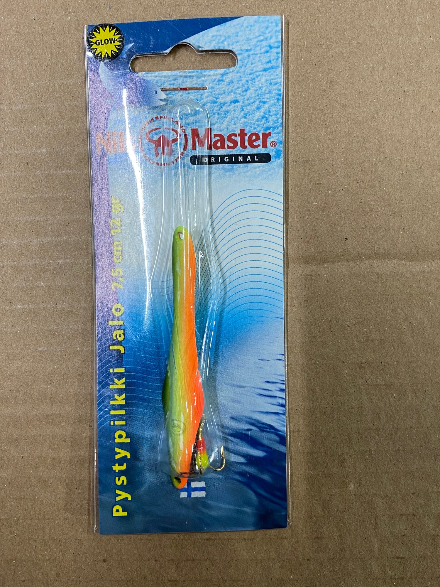 Блесна Nils Master Jalo 675мм 12гр цвет 592 GLOW (светится в темноте)