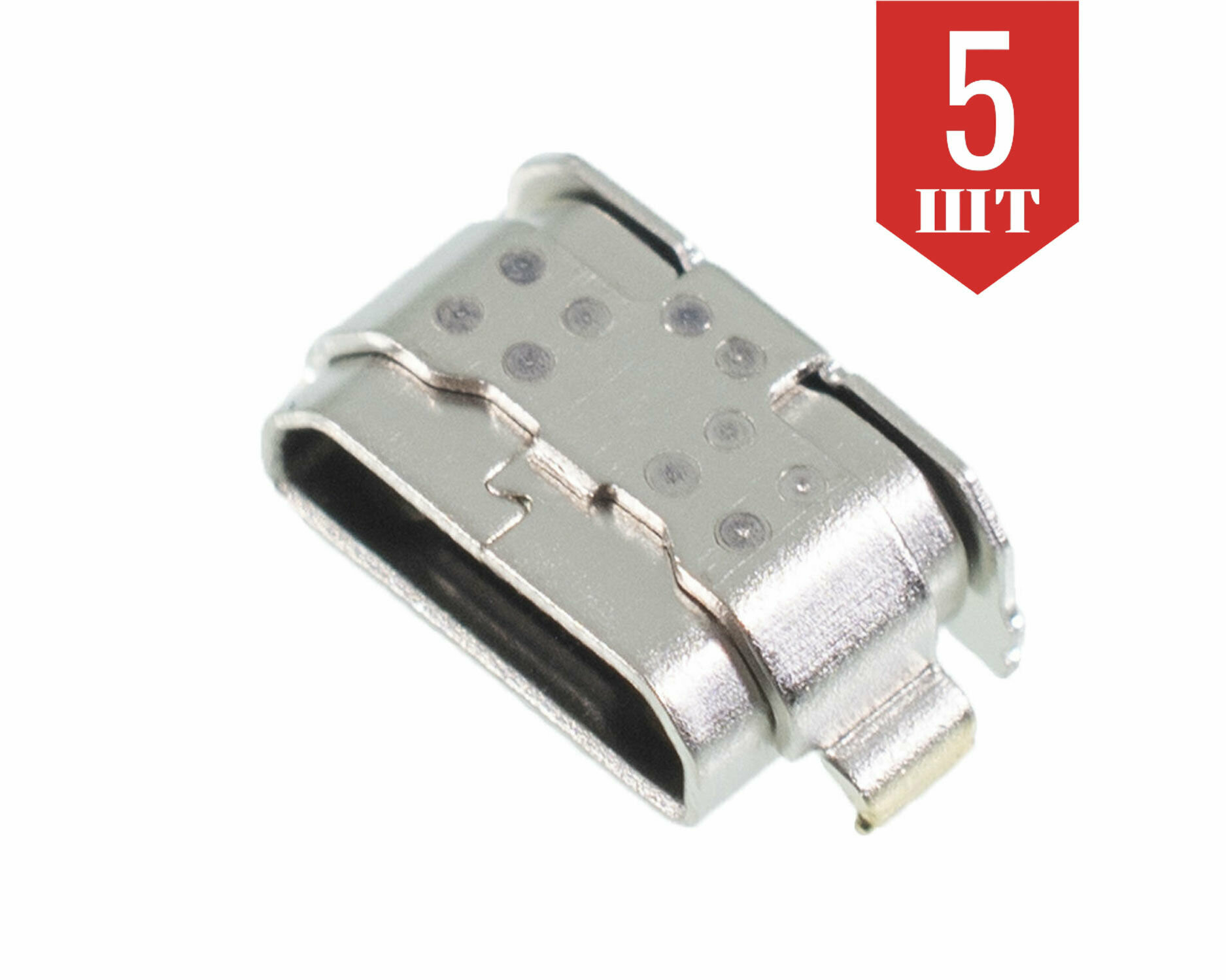 Разъем системный Micro USB MC-391 для Huawei G9, P9 lite, Y3 2017, Lenovo Tab E7, Samsung Galaxy Tab A 8.0 2019 LTE 5 шт