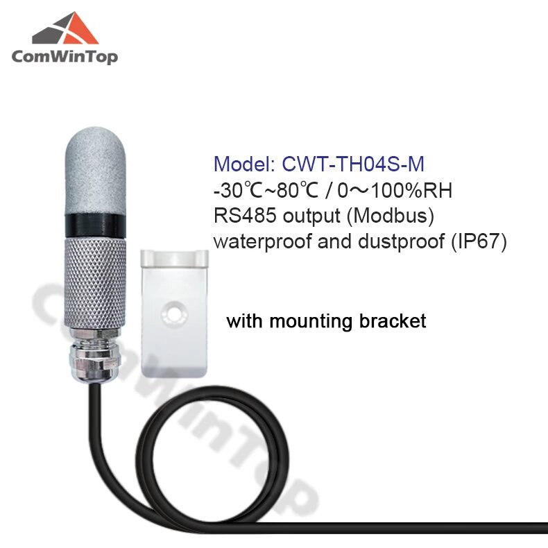 ComWinTop CWT-THxxS Водонепроницаемый датчик температуры и влажности RS485 Modbus CWT-TH04S-M
