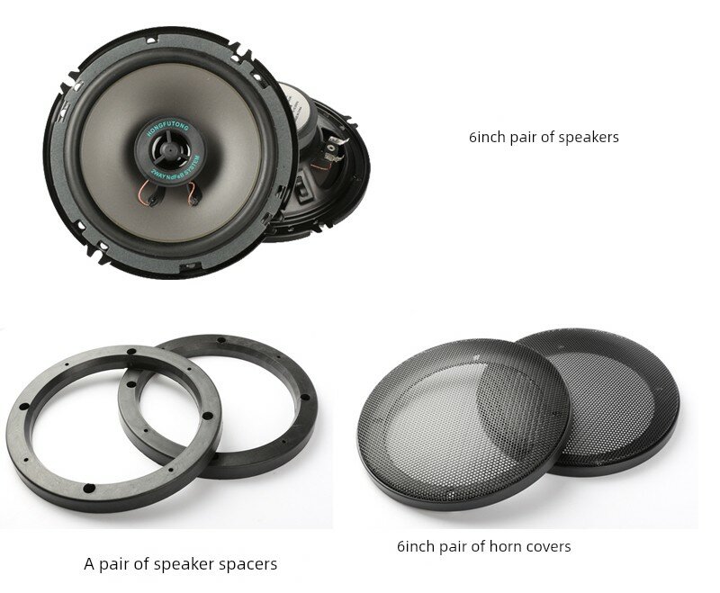 Автомобильные аудиоколонки 6,5 дюймов, 4 дюйма, 5inch 6inch коаксиальные динамики для модификации автомобиля,