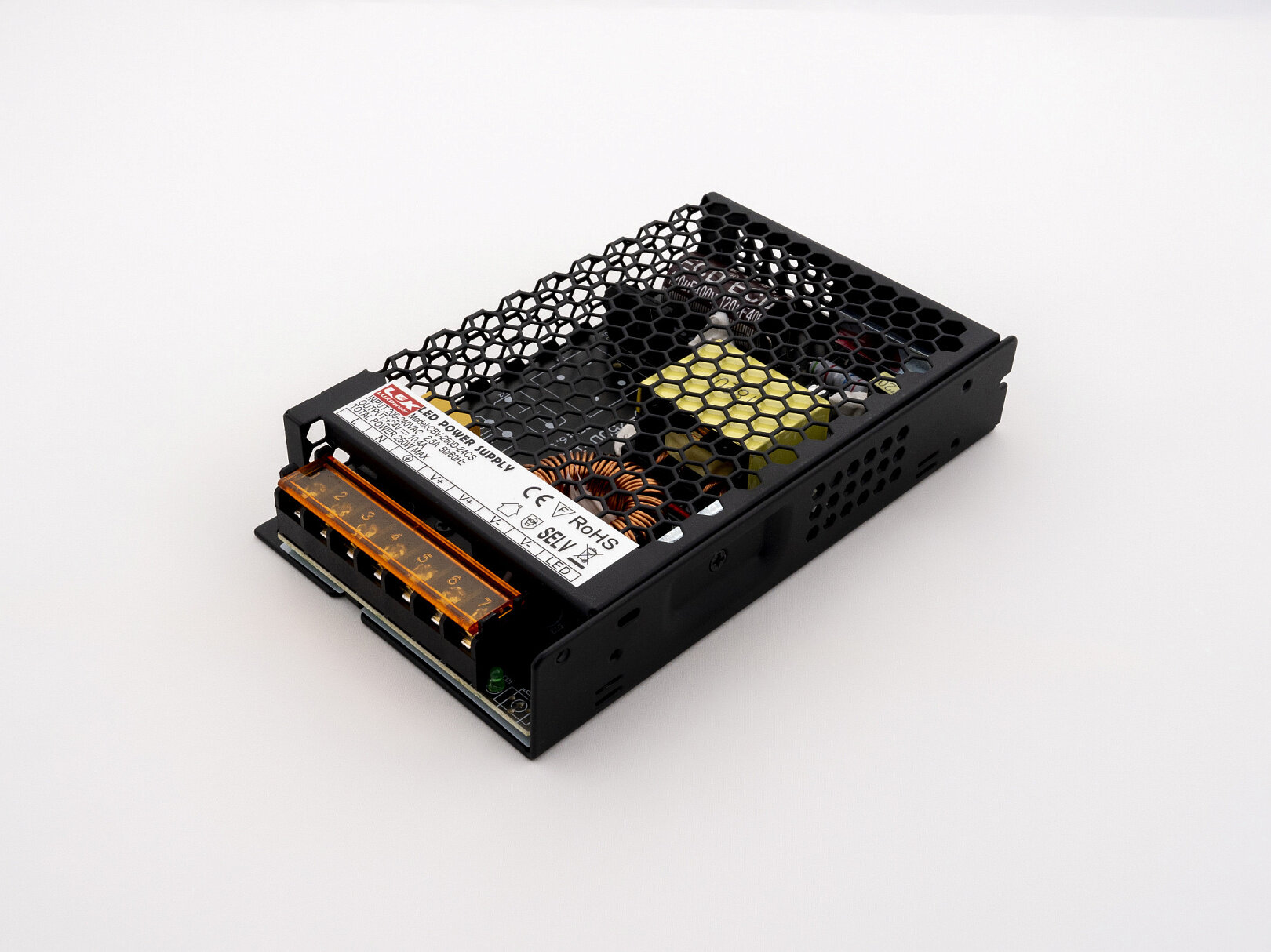 Блок питания для светодиодов LUXDriver 24 В 250 Вт, 10.4 А, для светодиодной ленты