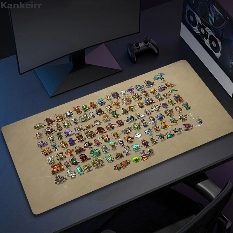 Коврик для мыши в стиле аниме Dota 2, большой коврик для мыши Speed Pc Gamer, большой коврик для мыши Xxl, игровой коврик для мыши, аксессуары для клавиатуры, настольные коврики XL