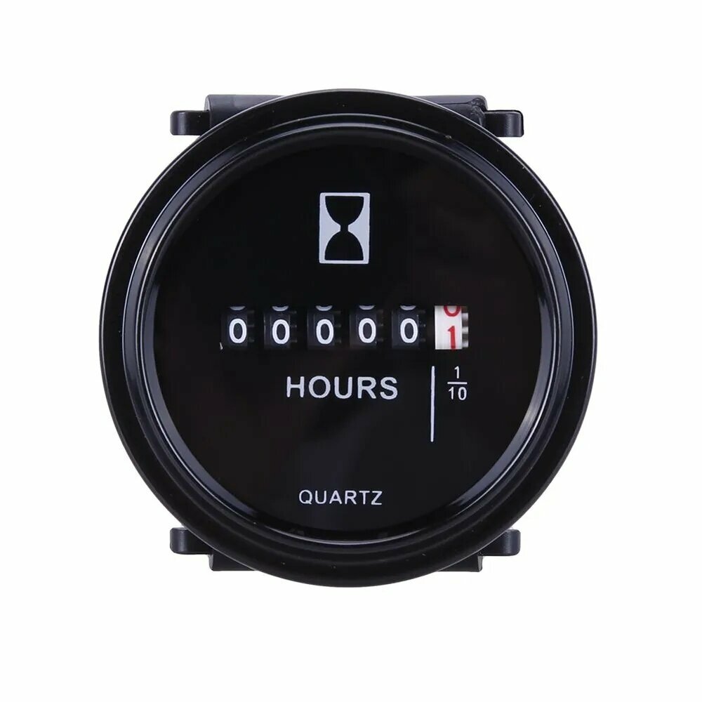 12v 24v 36v счетчик часов для судового двигателя лодки 2 "круглый водонепроницаемый датчик