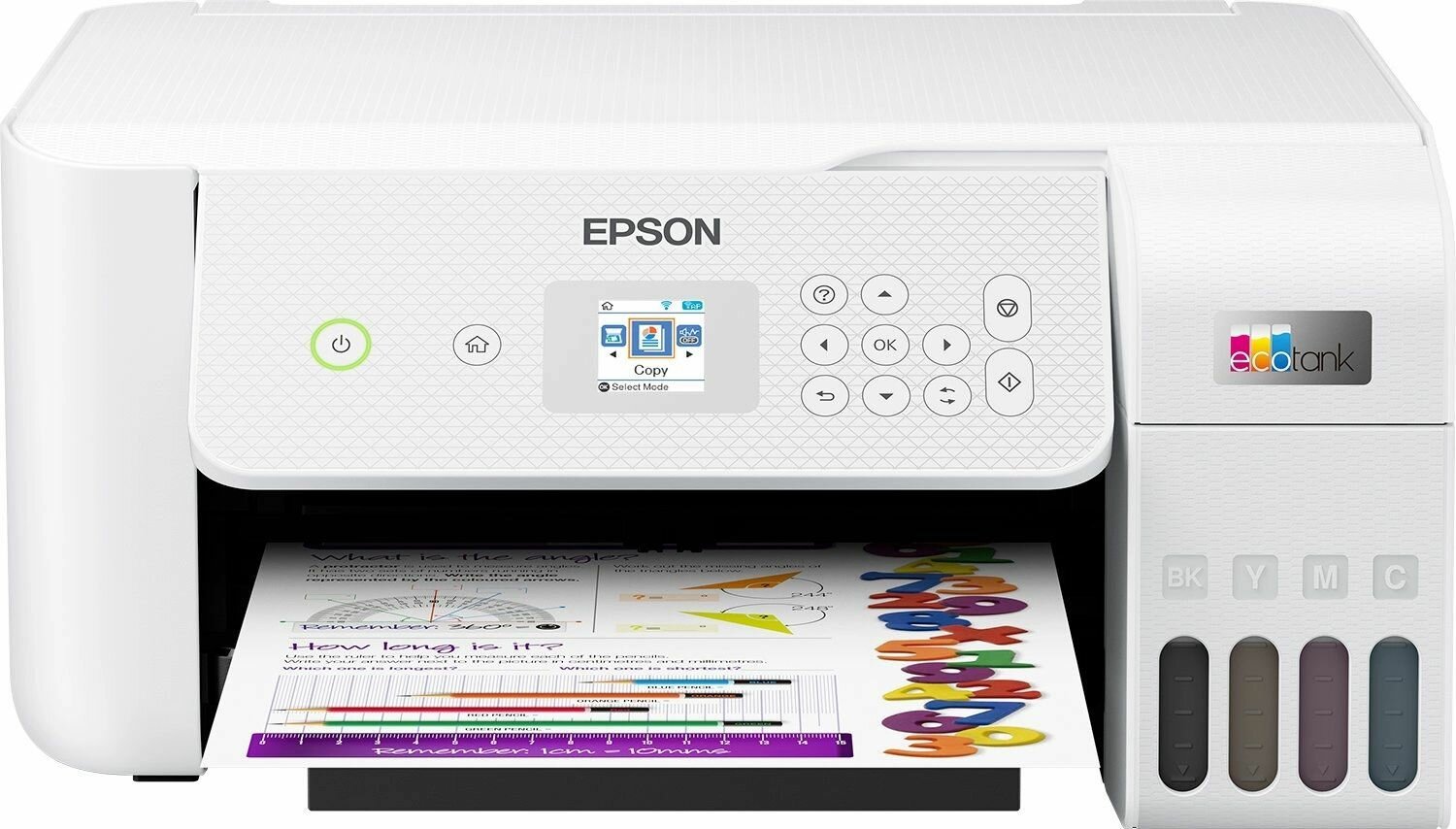 МФУ струйный Epson EcoTank L3266 (C11CJ66416), белый
