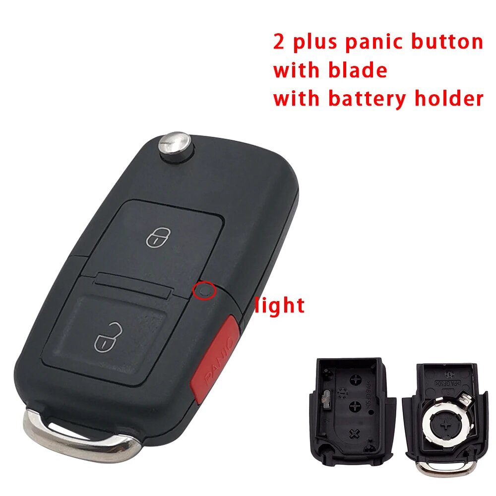 Xinyuexin 2/3/4 кнопочный Складной автомобильный пульт дистанционного 2pluspanic withblade