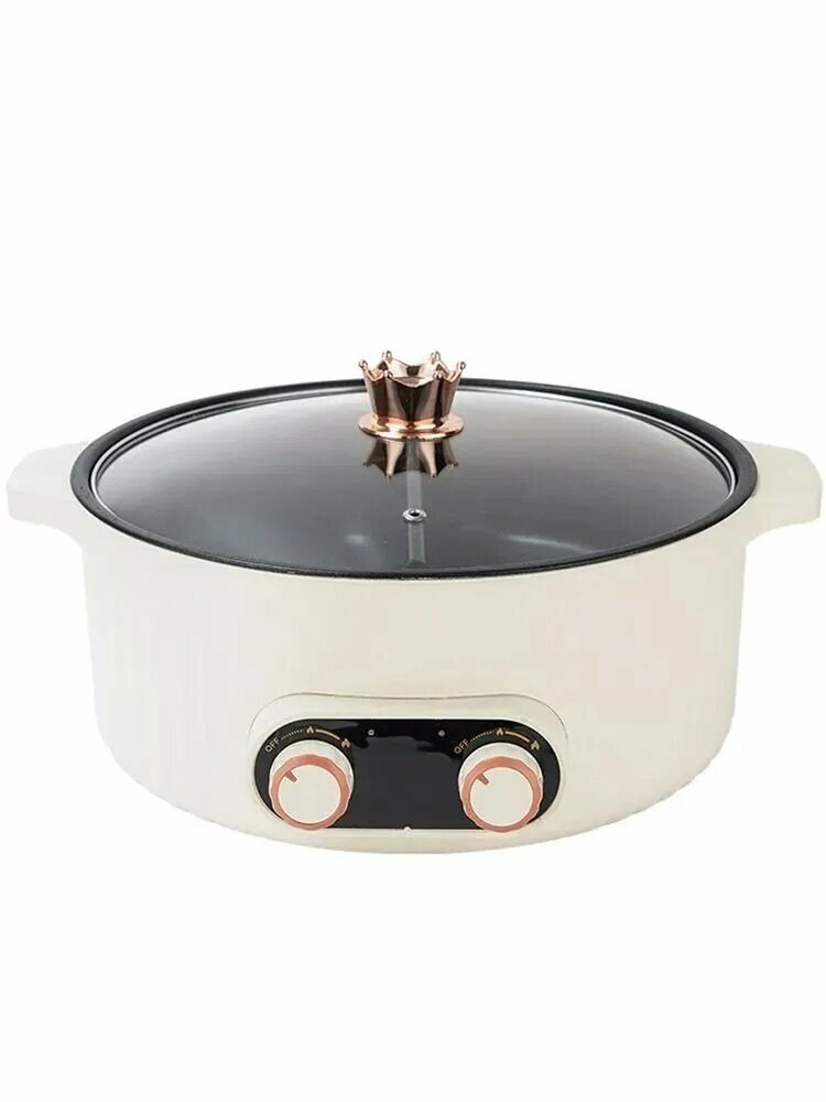 Мультиварка Электрическая кастрюля с двумя чашами, 6л, электрокастрюля, мультиварка