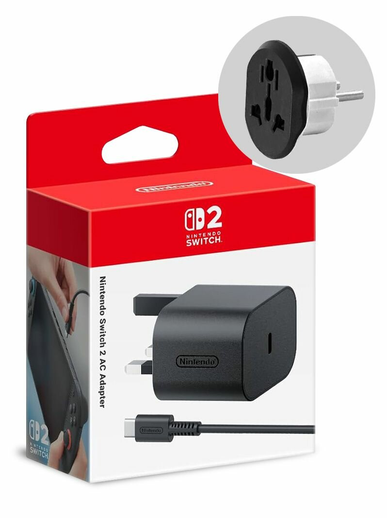 Блок питания/зарядное устройство (адаптер) Nintendo Switch 2 AC Adapter