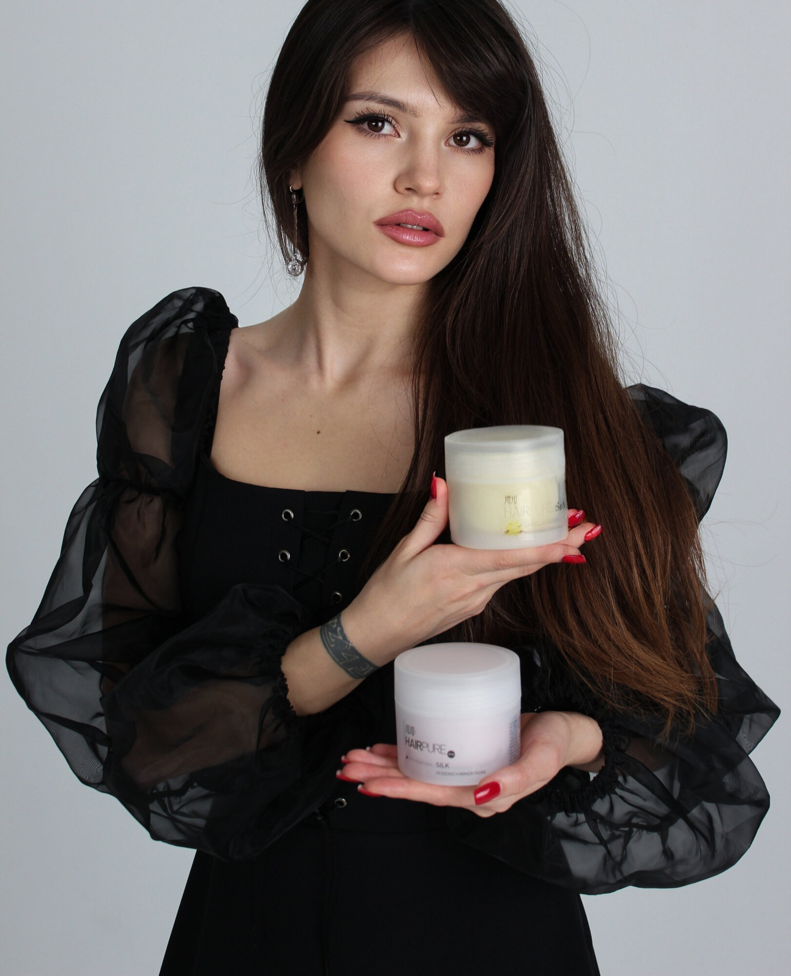 Маска ягодная для волос JOJO Haircosmetics Berry Hair Mask, с экстрактом малины, 200 мл