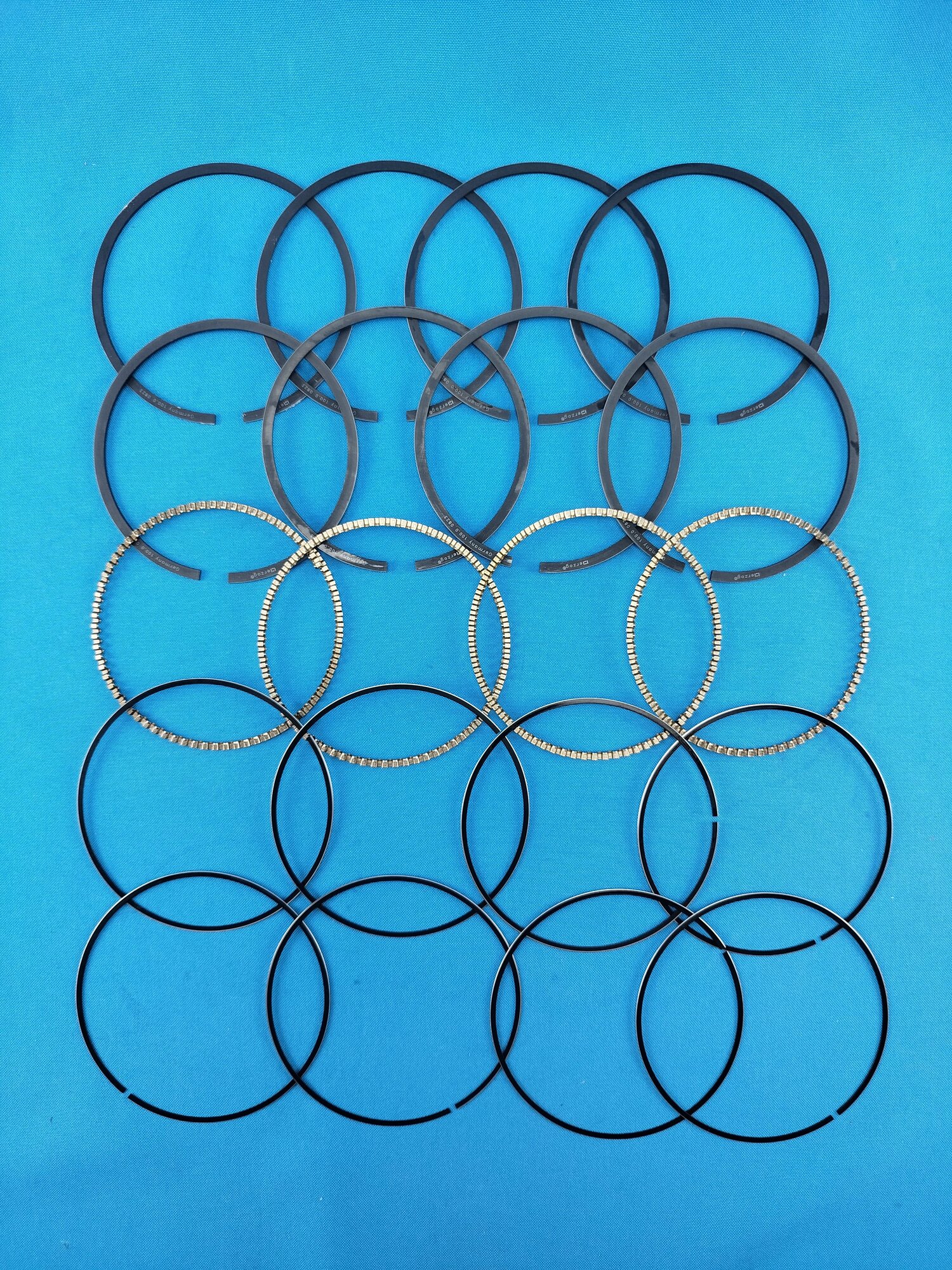 Кольца поршневые "HERZOG" для автомобилей ГАЗ 4216дв. 100,0 Евро-4