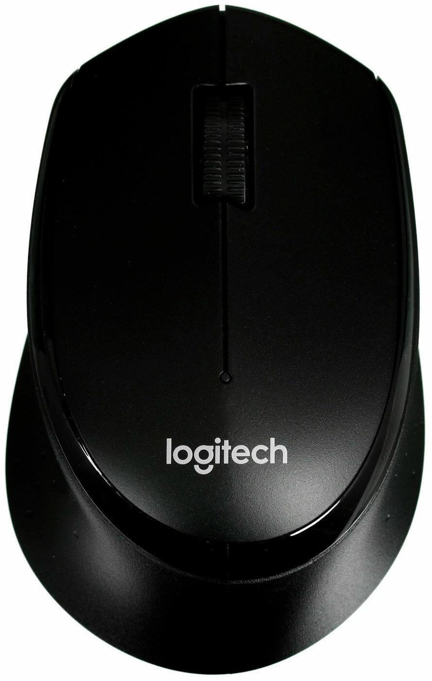Мышь беспроводная Logitech M330 SILENT PLUS, черная
