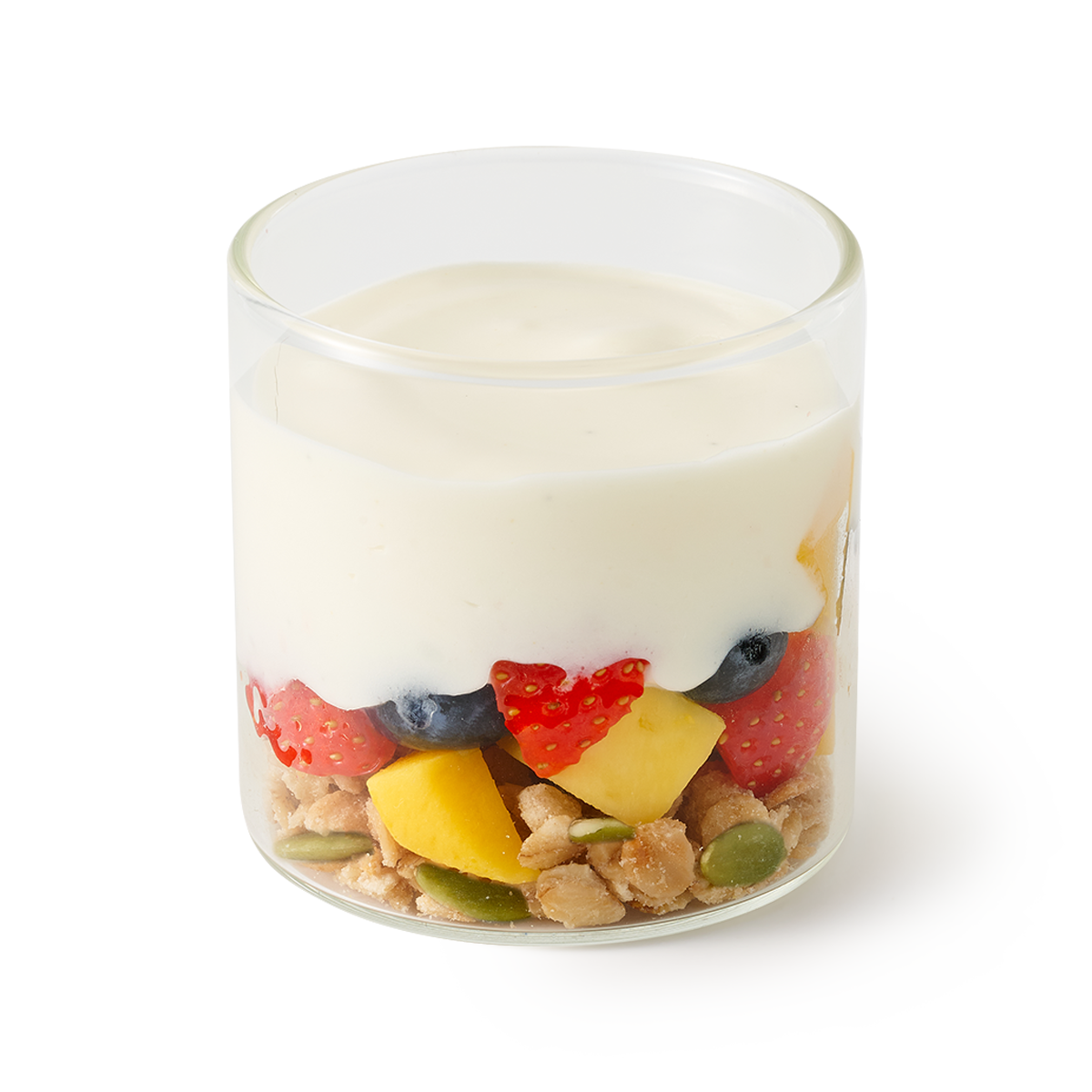 Мусс творожный Fresco, с гранолой, фруктами, овсяными хлопьями, 120 г