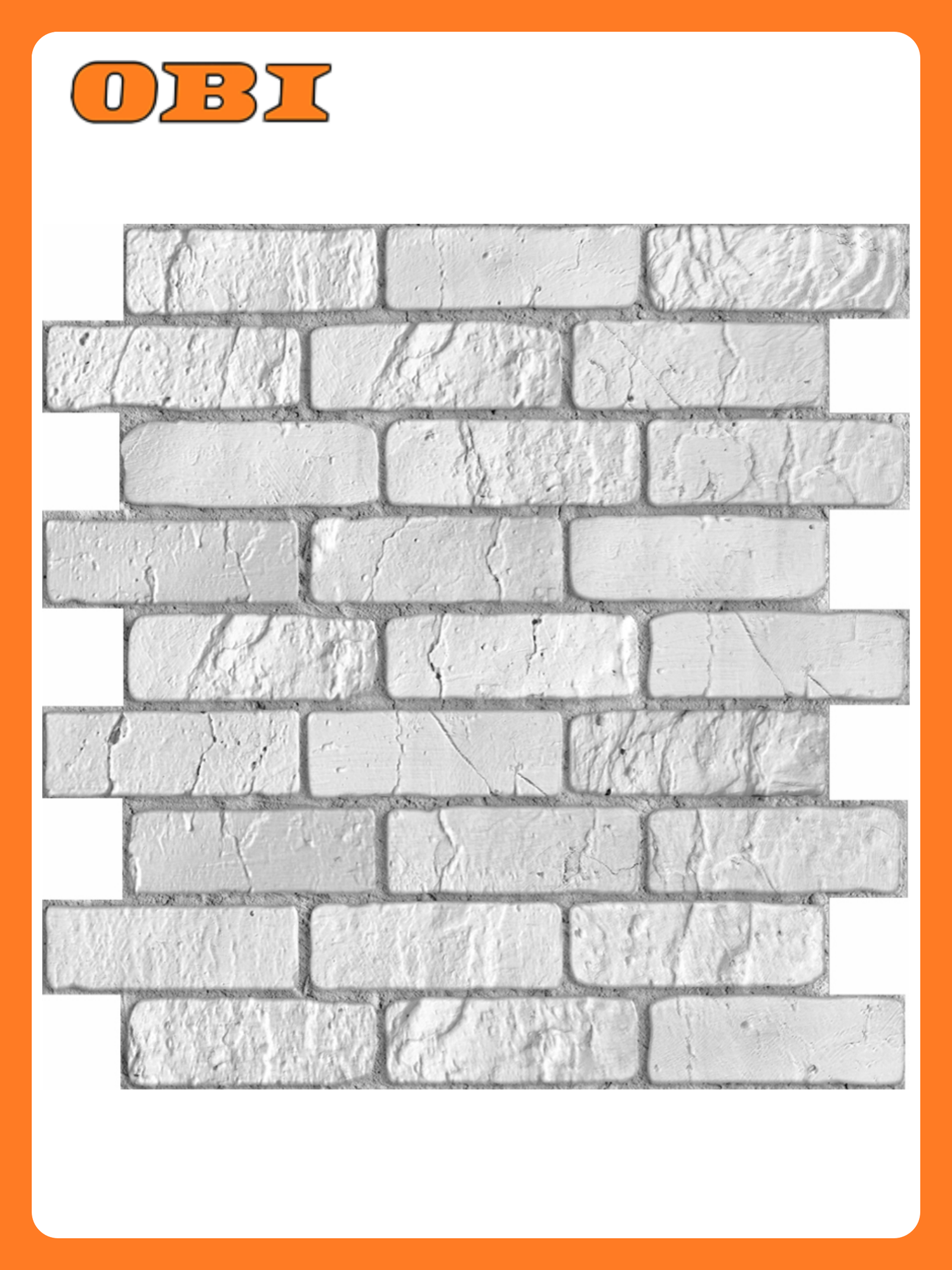 Панель ПВХ листовая 0,3мм самоклеящаяся серия «Эффект» кирпич «Престиж»