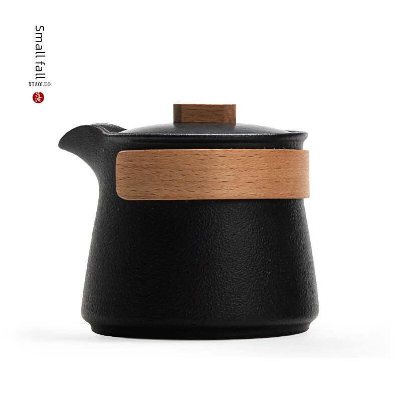 Маленький чайник для заваривания чая дома, набор для чайной церемонии кунг-фу, керамический чайник для заваривания,