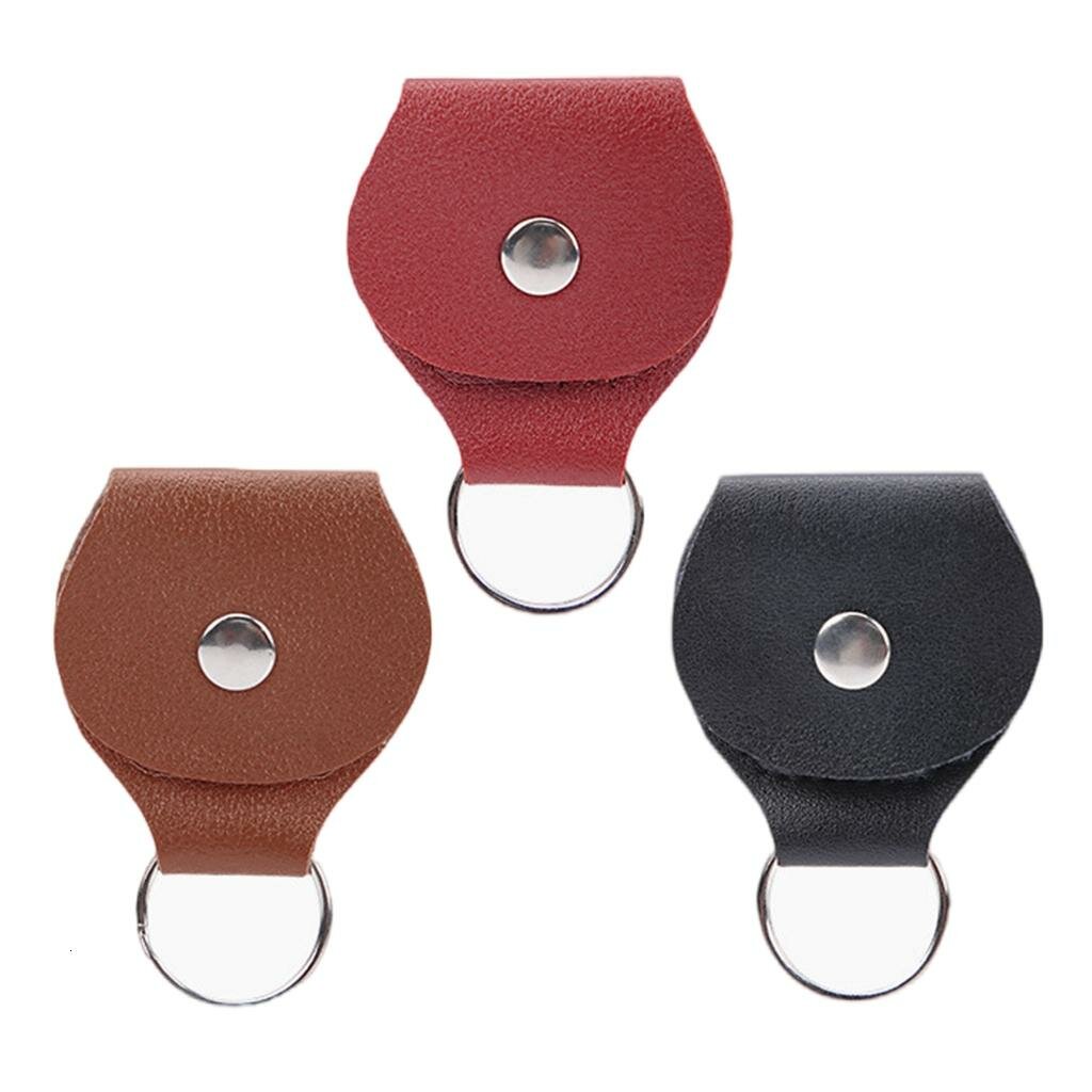 1 комплект из 3 предметов, черный, коричневый, верблюжий, трех цветов, сумка для хранения с зажимом для лопаток из искусственной кожи