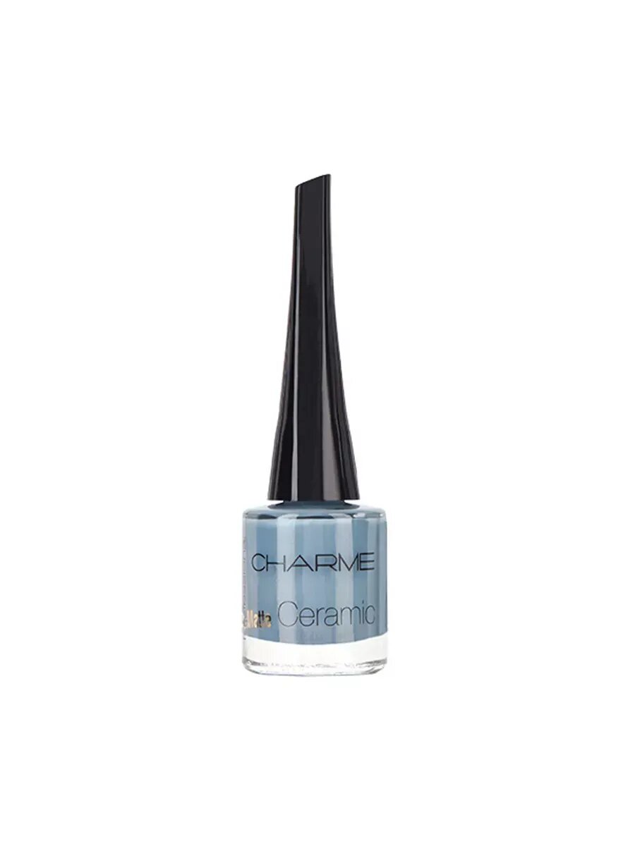 Лак для ногтей матовый Matte Ceramic 304 Дымчато-голубой