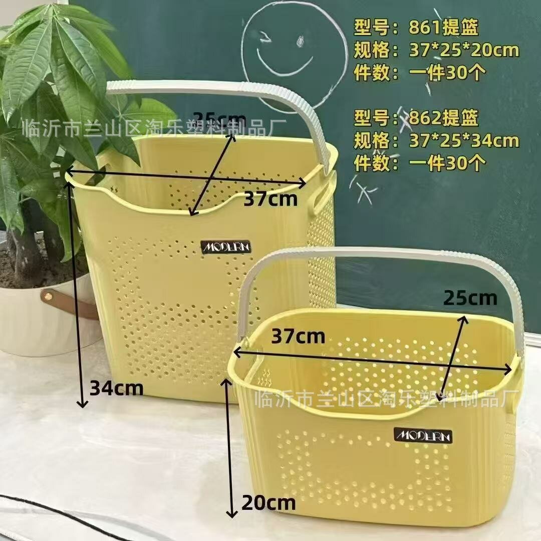 Утолщенная ручная корзина для белья, большая корзина для хранения, домашняя корзина для белья, подарок, индивидуальная, очень большая корзина для белья в ванной