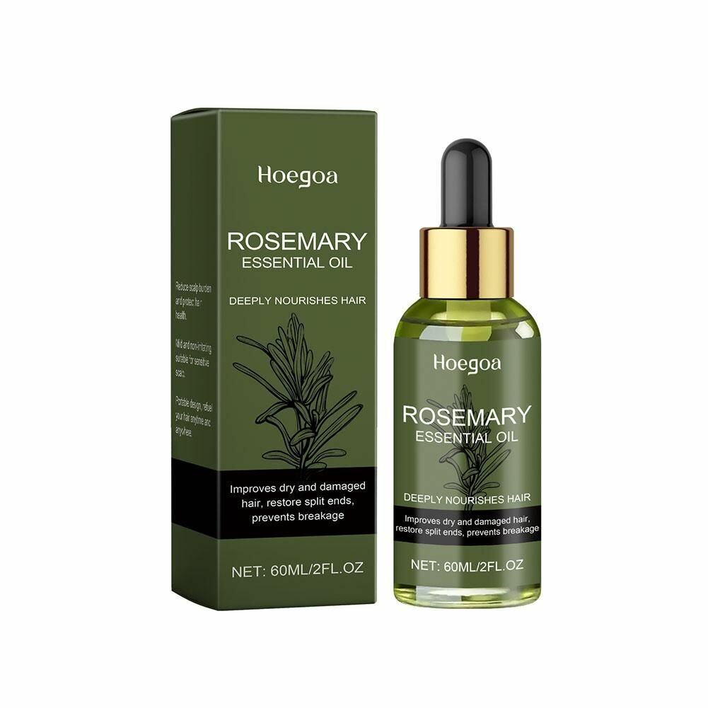 Масло для укрепления волос и кожи головы с розмарином 60мл