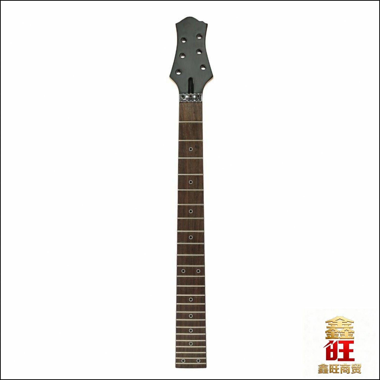 Эксклюзивная электрогитара с грифом из клена, 24 ладами и палисандровыми деталями