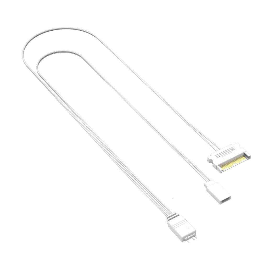 Контроллер вентиляторов 5 В, 3-контактный, ARGB, Белый