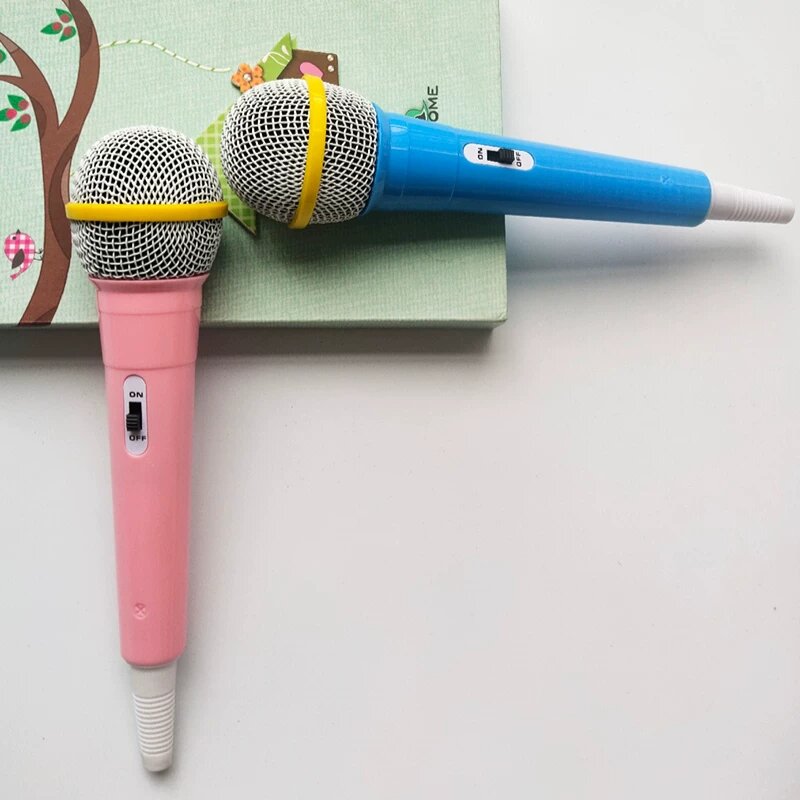 Детский микрофон для тренировки речи, имитация микрофона, для детского сада, для взрослых, для выступлений, модель