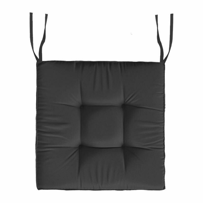 Сидушка для стула 45x45 см, универсальная, Черный