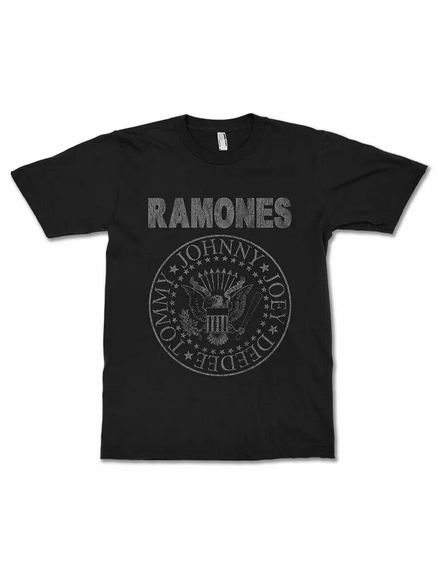 Футболка с принтом Ramones/Мужская рок Рамоунз