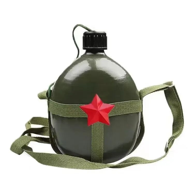 Фляга 2000 мл, зеленый, хаки