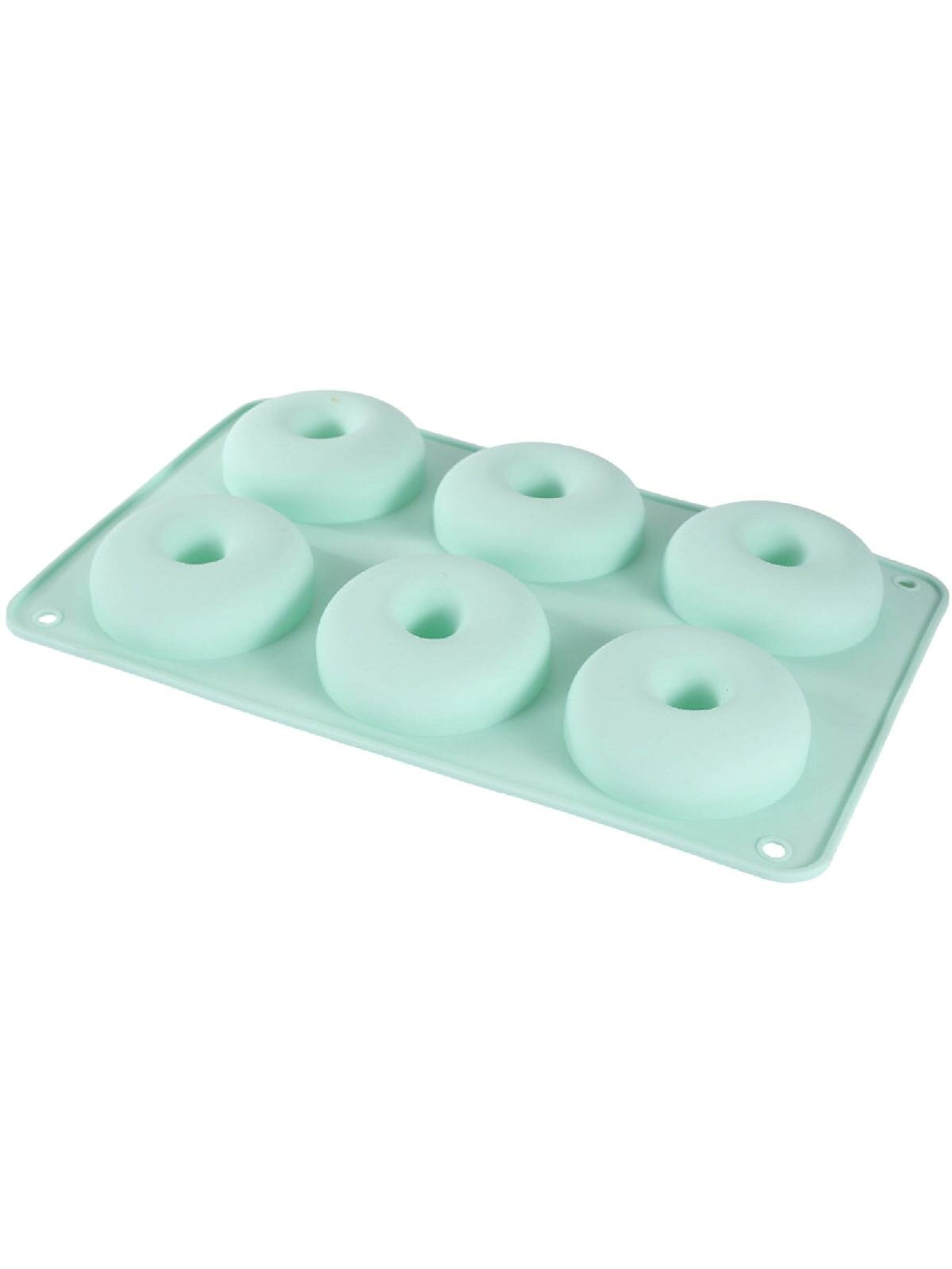 Силиконовые формы для выпечки десерта Формы для выпечки пончиков Кухонные формы для выпечки печенья