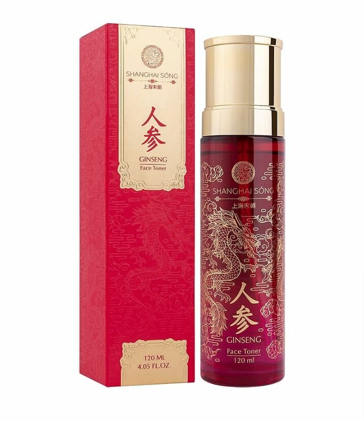 SHANGHAI SONG Тонер для лица Ginseng Face Toner, 120 мл