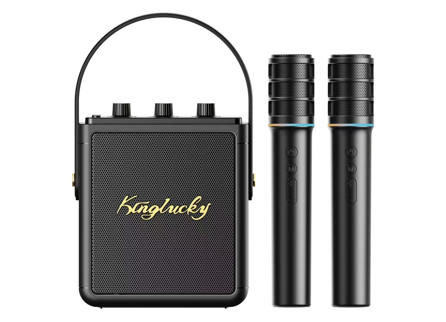 Мощная домашняя Bluetooth-колонка S16 для караоке с караоке-машиной и микрофоном.