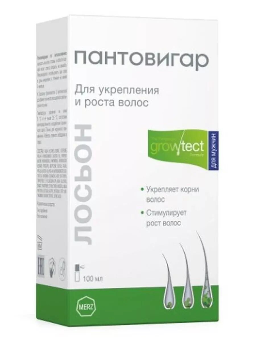 Лосьон для укрепления и роста волос для мужчин 100мл-1 шт