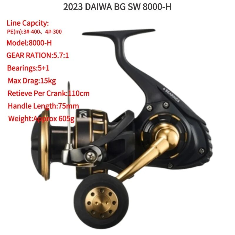 DAIWA BG SW Спиннинговые катушки