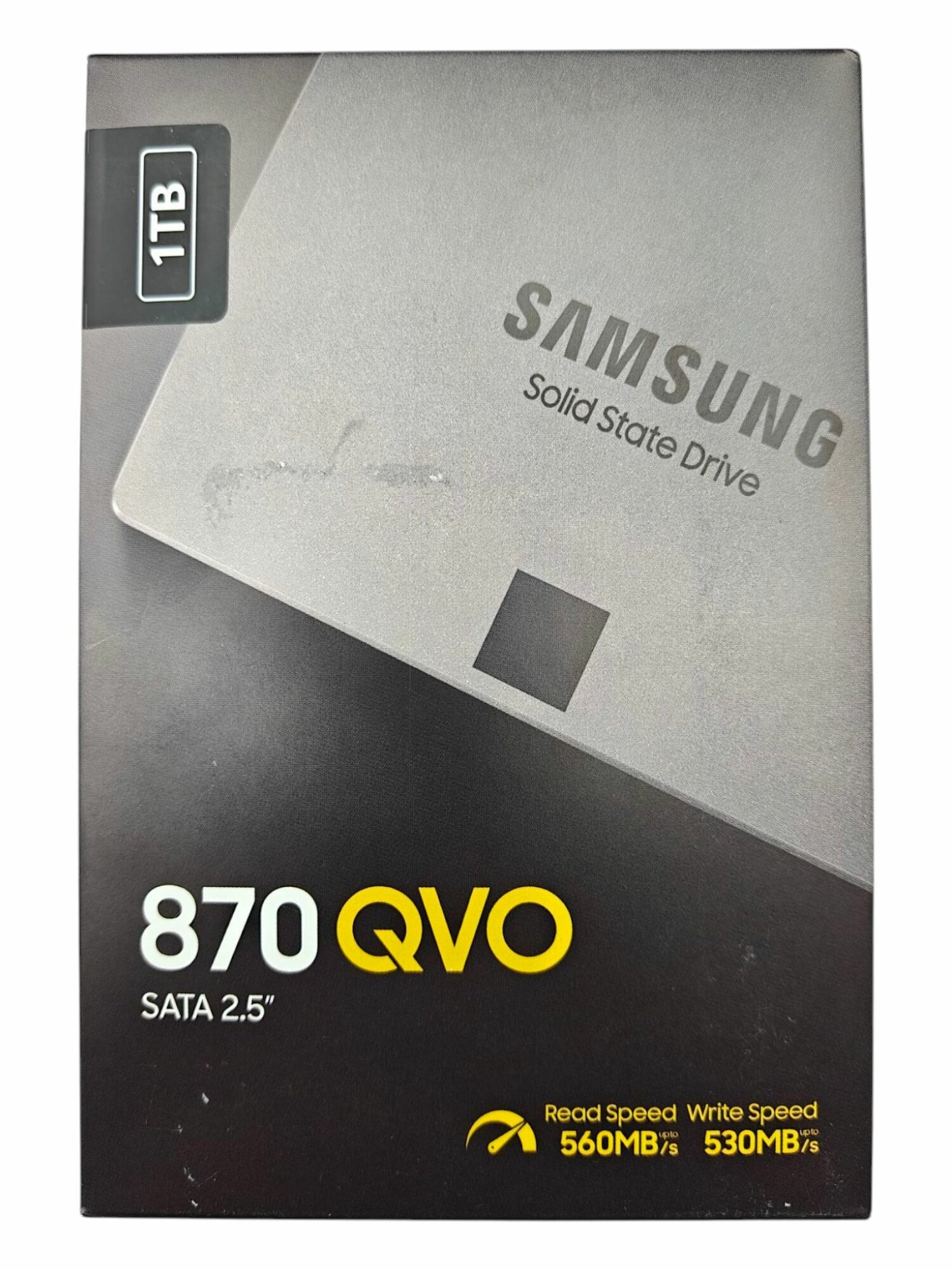 Samsung 870 QVO 1 ТБ Внутренний SSD-диск 2.5" SATA (MZ-77Q1T0BW)