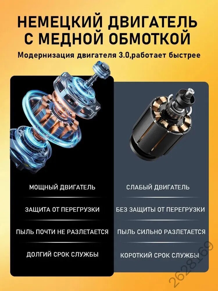 Многофункциональный гравировальный станок ARIDOO Гравер беспроводной с 27 аксессуарами в комплекте для шлифовки, резки, гравировки и полировки — фото 1