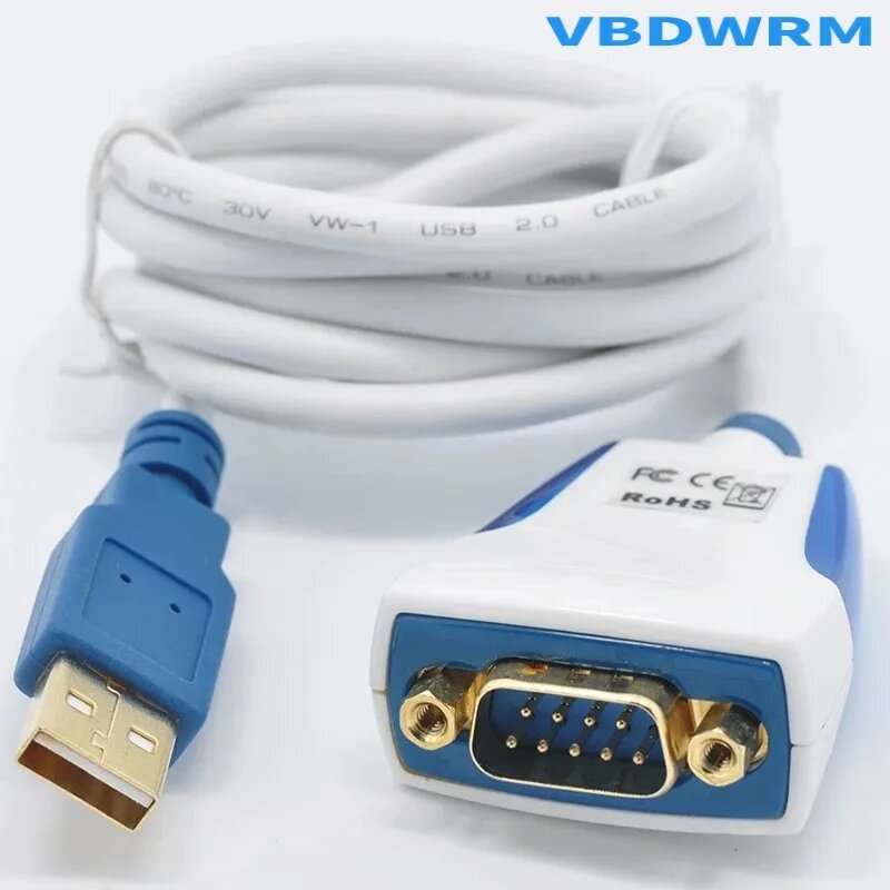 FTDI Кабель USB-RS232 конвертер USB-A в DB9 1 м