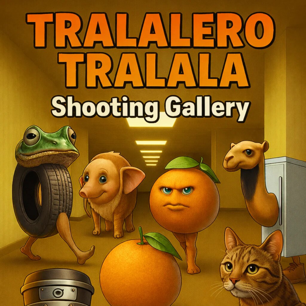 Игра TRALALERO TRALALA Shooting Gallery, цифровое издание PlayStation 4, регион Турция / код пополнения баланса