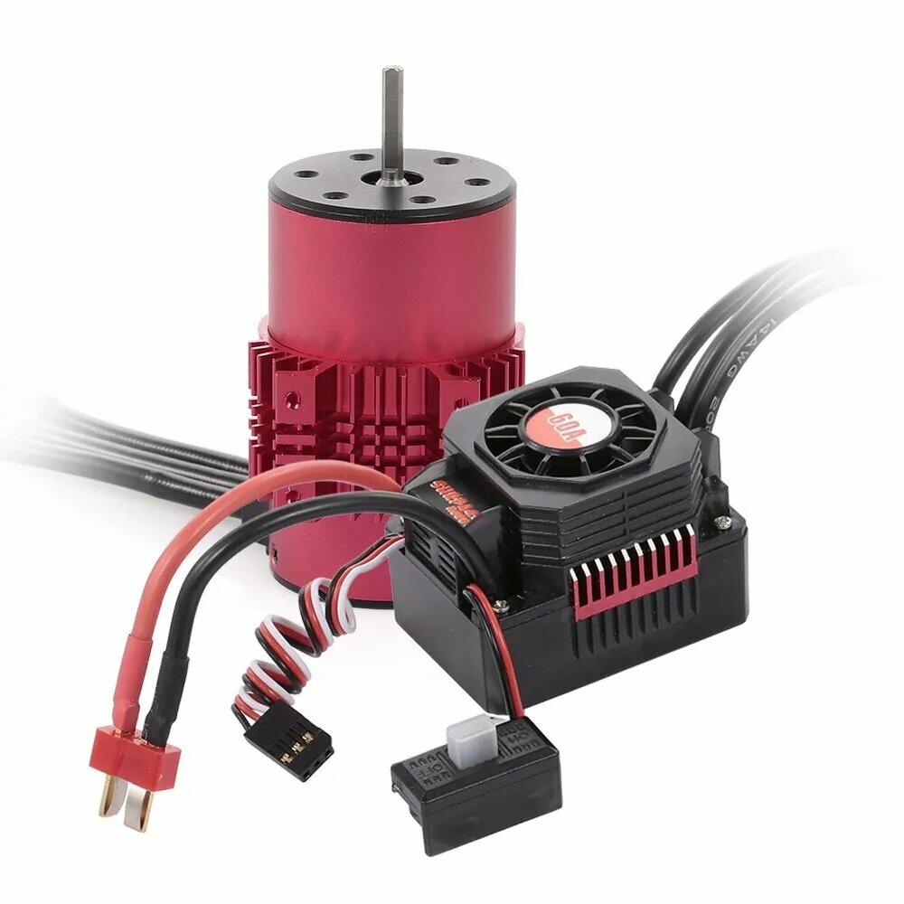 SURPASS HOBBY 3660 2600KV Бесщеточный двигатель с радиатором и