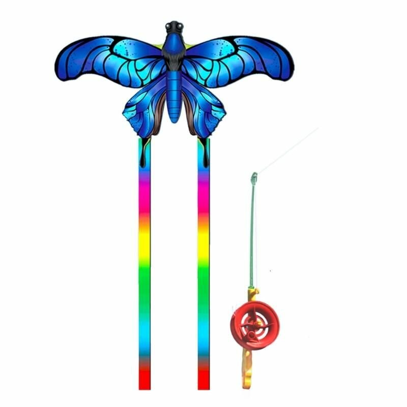 Динамические воздушные змеи, - Голубая бабочка