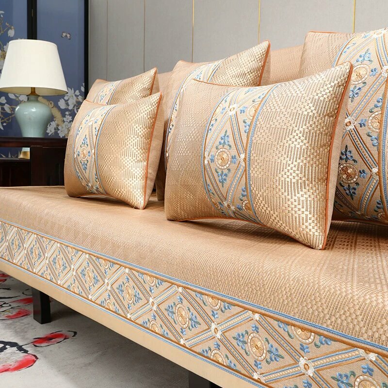 Ice Silk S2 Прохладный Дышащий Чехол для Дивана 90x180 см для диванов 160-180 см