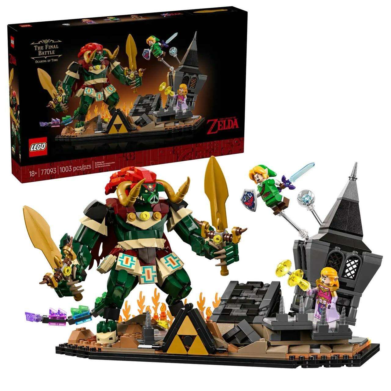 Конструктор LEGO Legends of Zelda 77093 Окарина времени, 1003 детали, от 18 лет