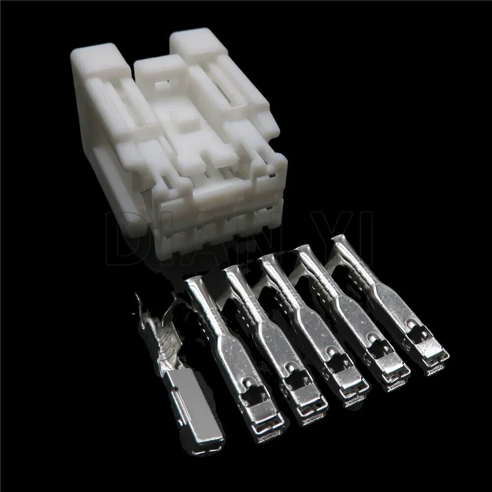 6-контактный автомобильный разъем 6098-6970, Цвет: 1 Set Female