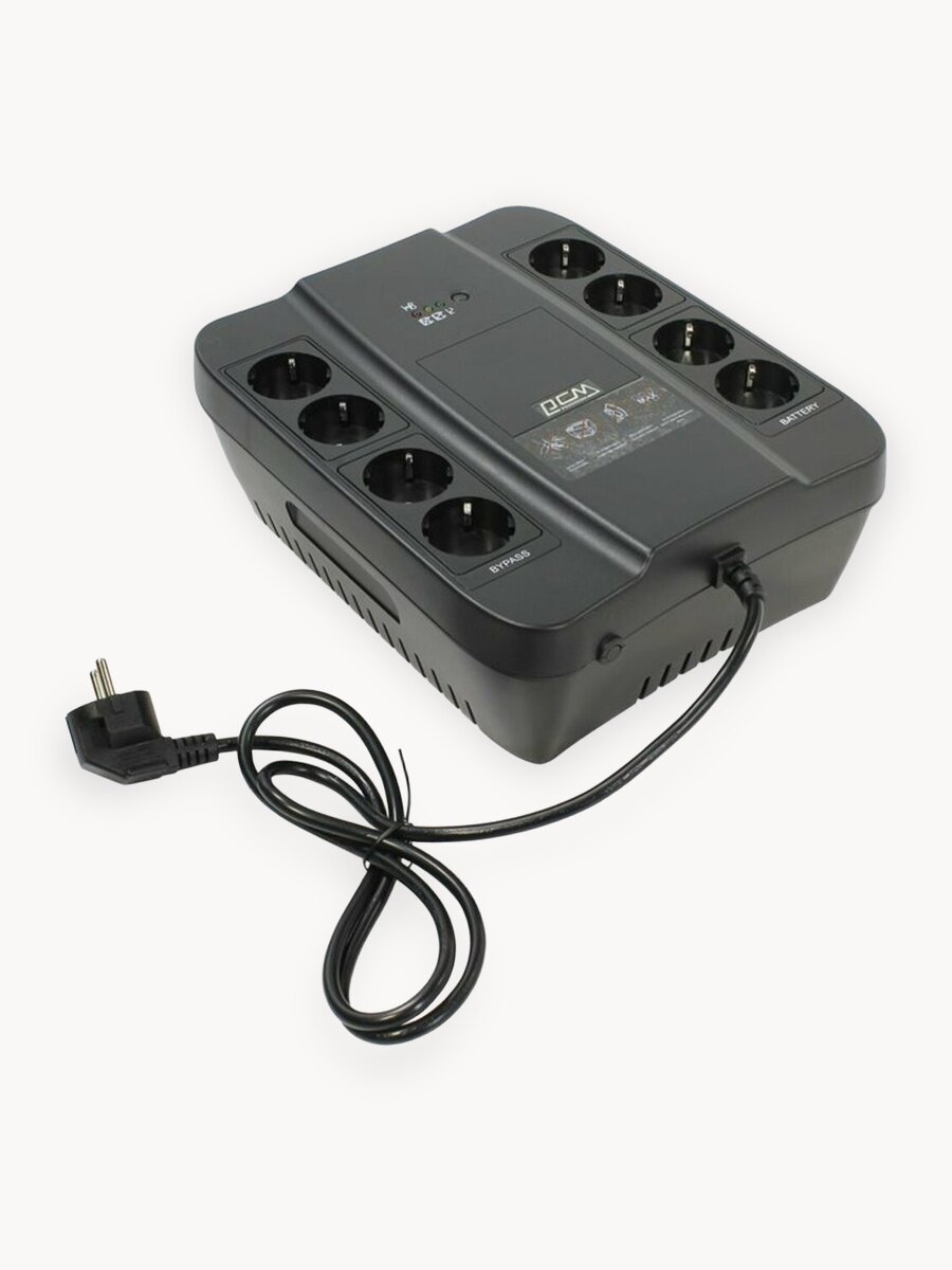 Источник бесперебойного питания Powercom Spider SPD-450N 270Вт 450ВА черный