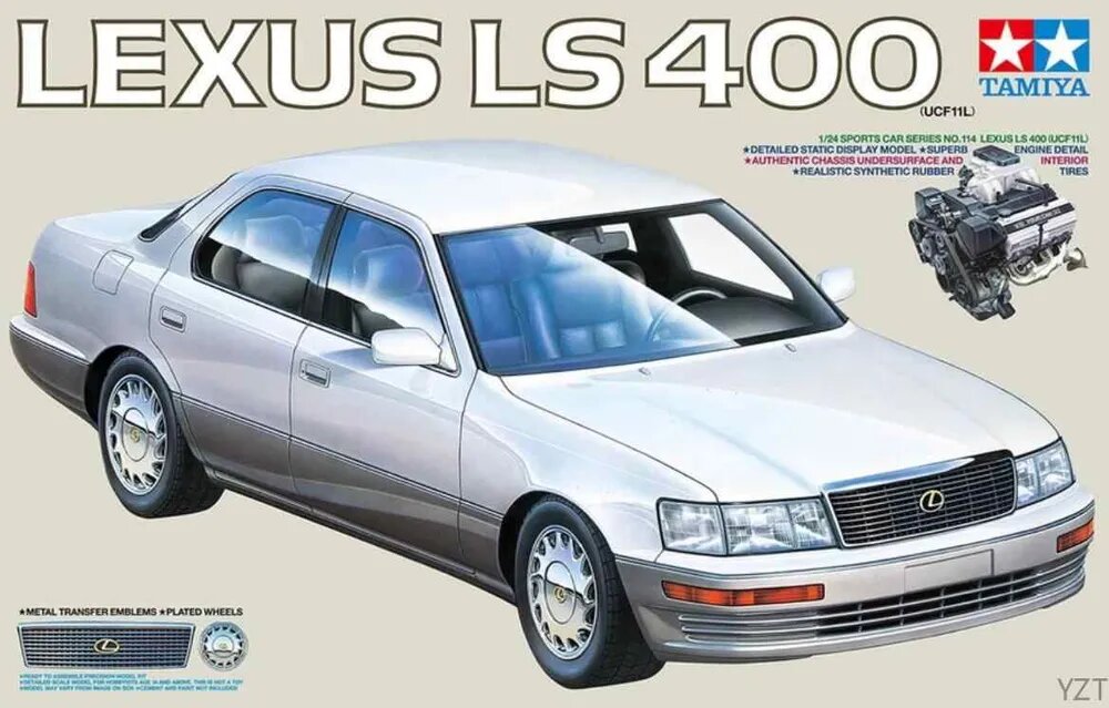 TAMIYA TA24114 1/24 Lexus Ls 400 (Ucf11L) сборная модель автомобилей