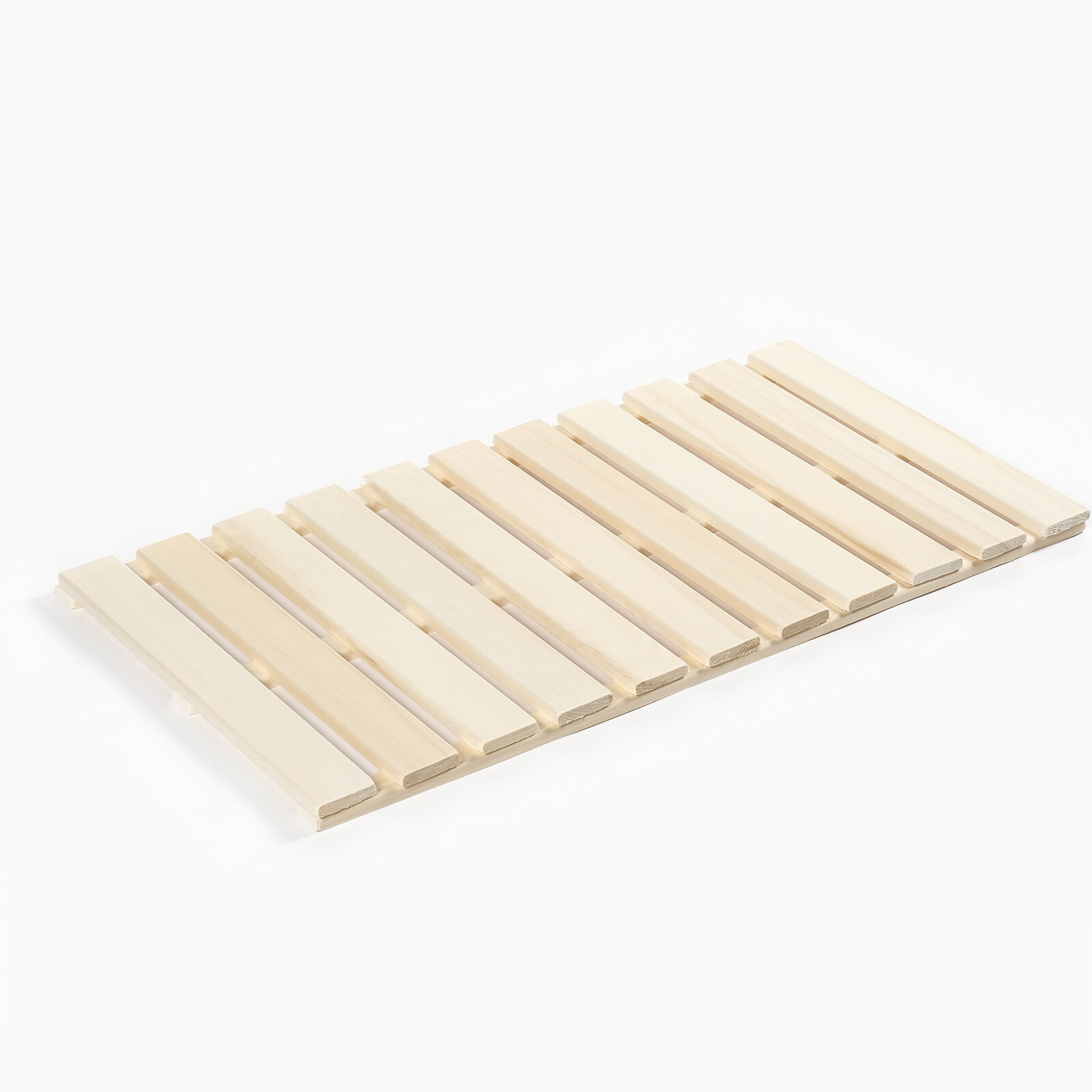 Решетка для пола из липы, размер 100 х 50 х 3 см, цвет натуральный